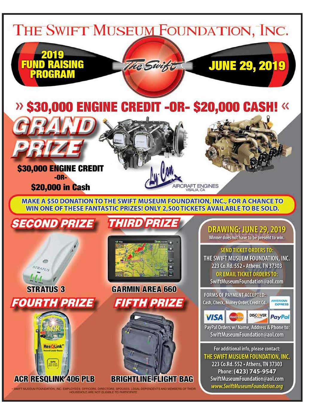 May 2019 Newsletter - Swift Museum Foundation, Inc.