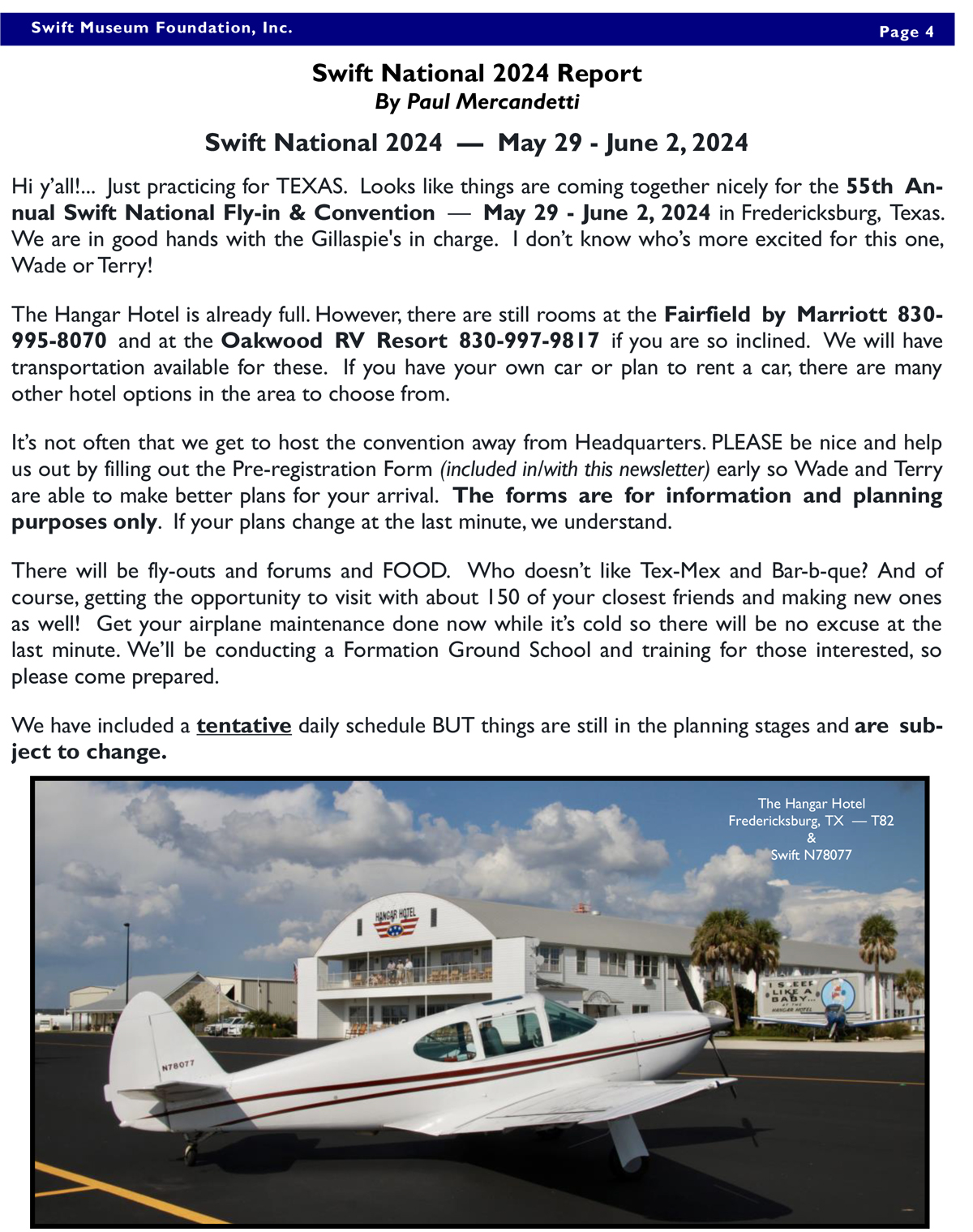 January 2024 Newsletter